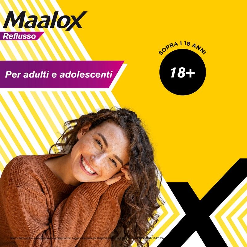 Maalox Reflusso 20 mg Pantoprazolo 14 Compresse | Verafarma.it