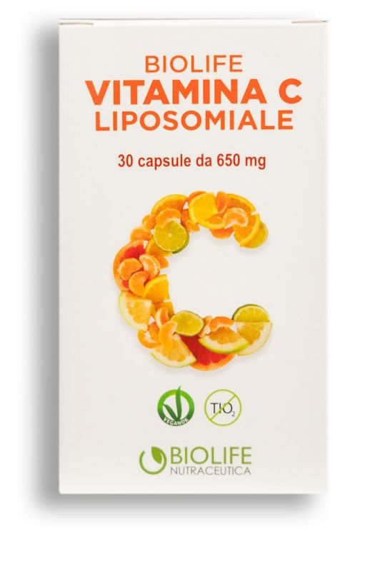 BIOLIFE VITAMIN C Lipos.30Cps | Verafarma.it